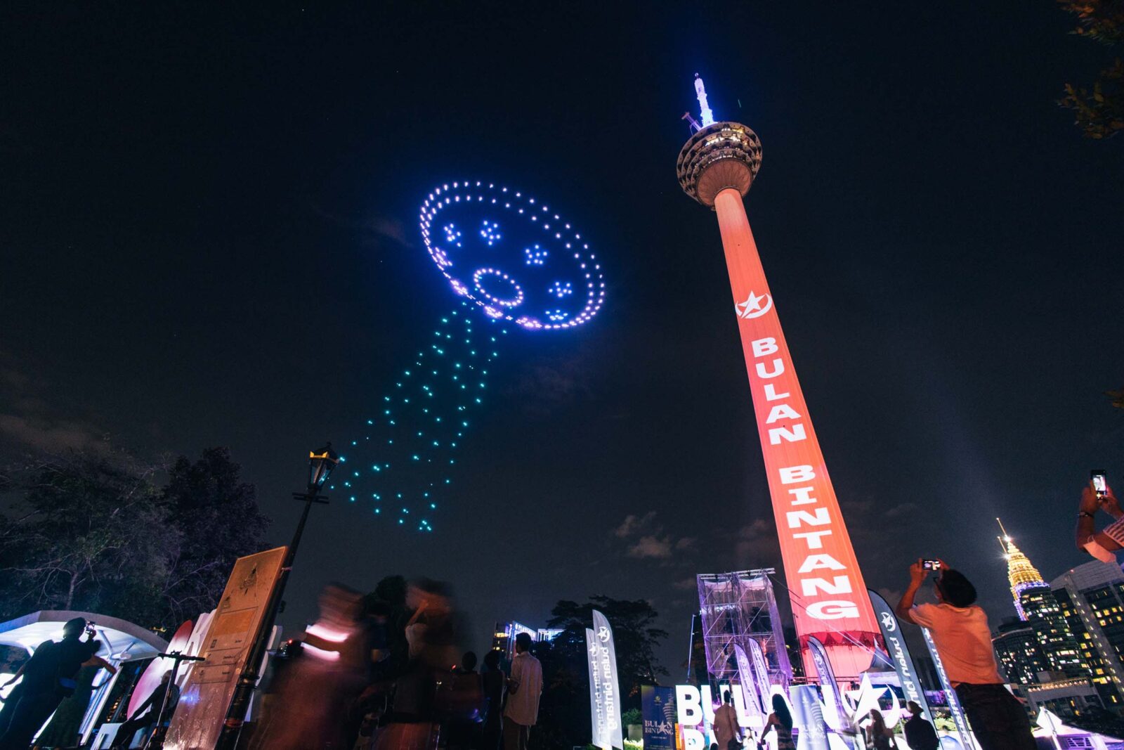 Bulan Bintang Takes The Sky | SKYMAGIC Drone Shows